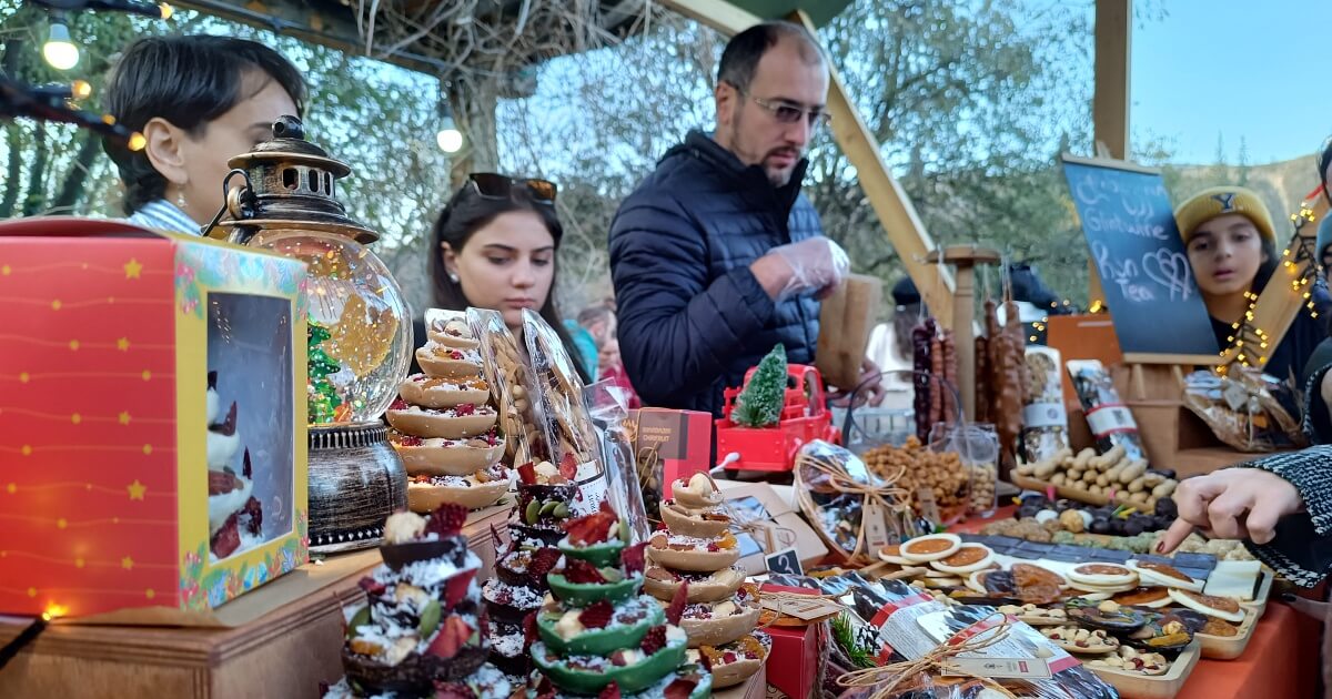 რა უხდება ზამთრის სუსხიან დღეს ყველაზე მეტად?-ბოტანიკურ ბაღში შოკოლადის ...